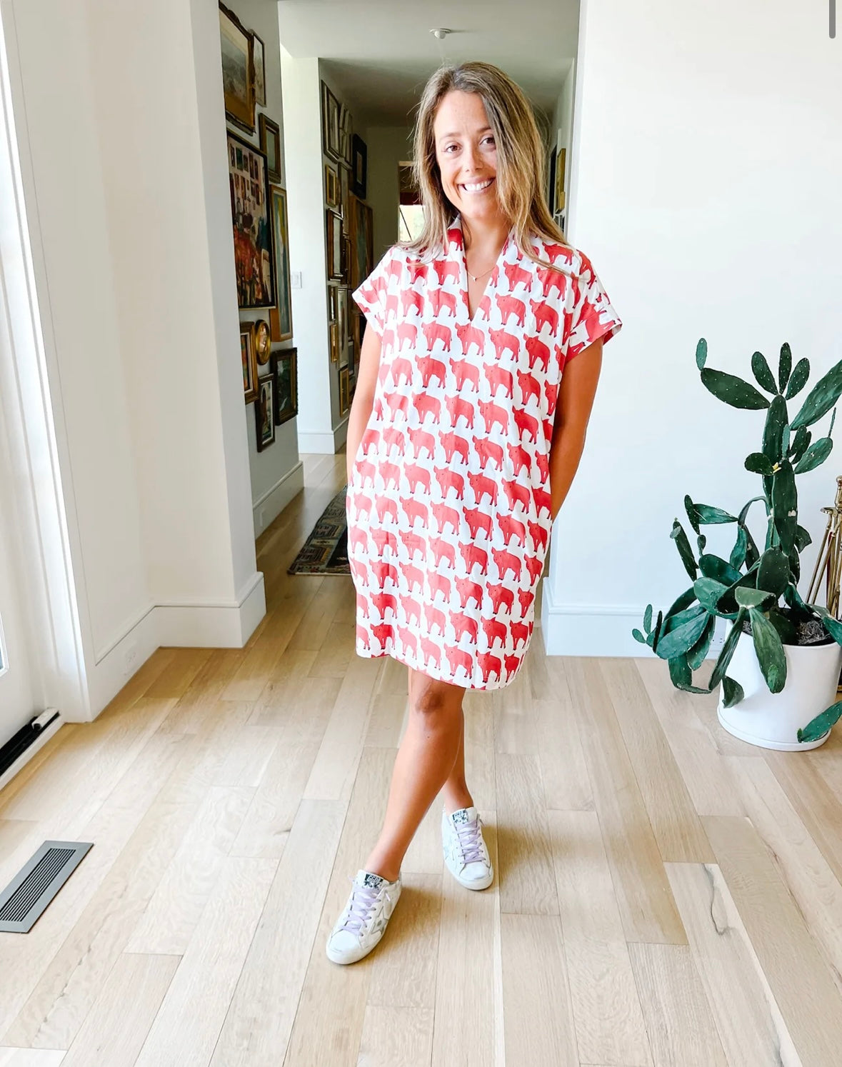 Nancy Dress - Pigs – Darling's Fine Things