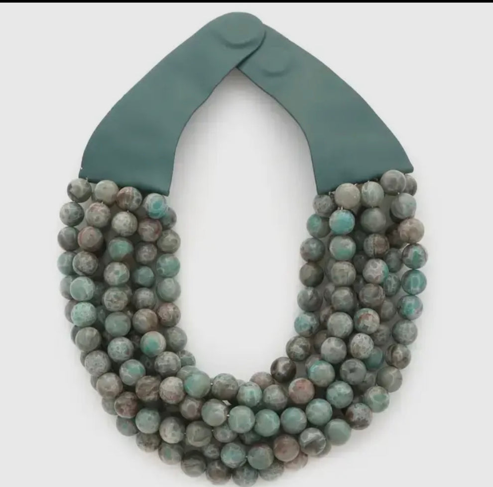Beaded Chunky Necklace - The Kris Necklace – Darling's Fine Things